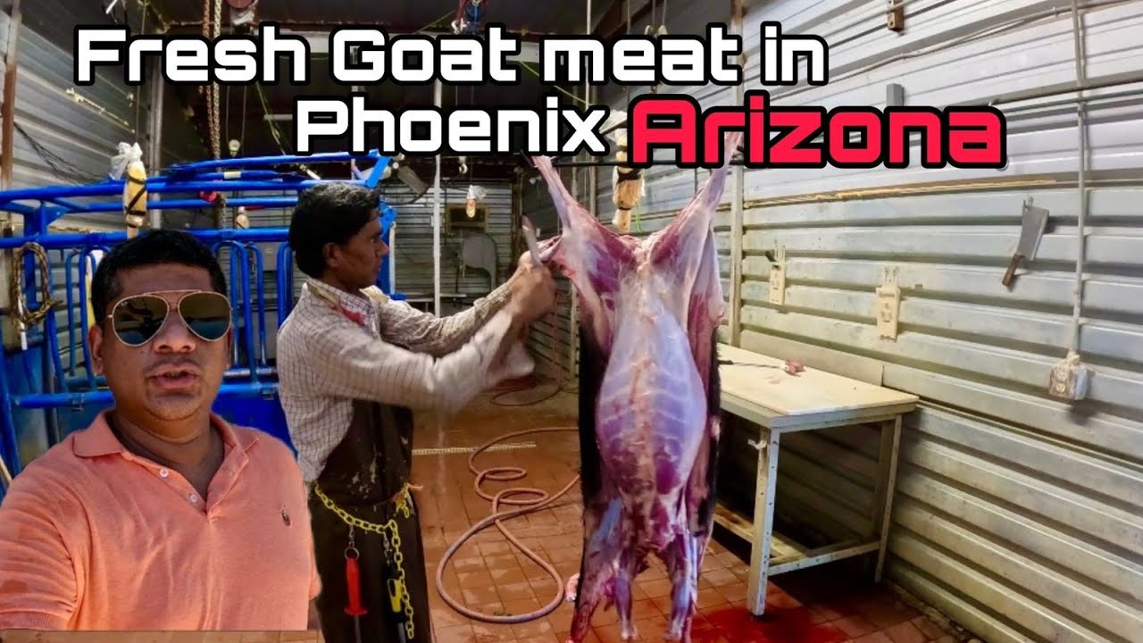 Fresh Goat Meat in Phoenix, Arizona - YouTube