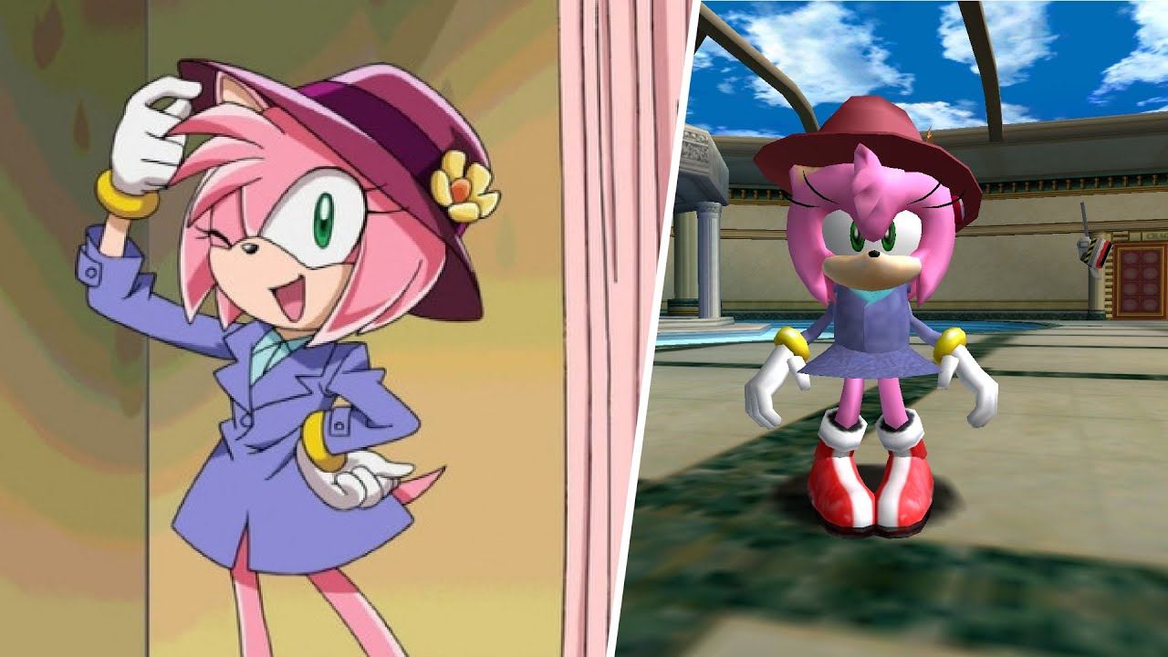 Amy in her Sonic X Costume! - YouTube