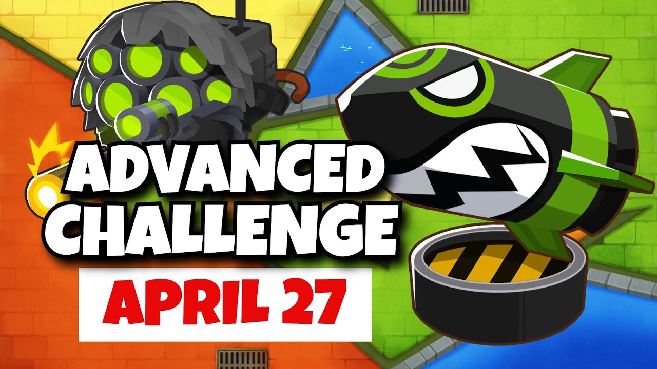 BTD6 Advanced Challenge | 3 Towers vs 1 MOAB | April 27, 2023 - YouTube