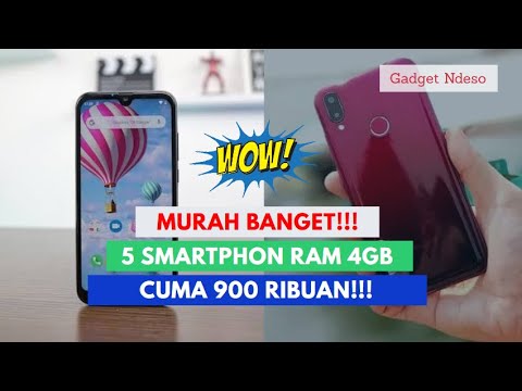 5 HP TERMURAH RAM 4GB HARGA 900 RIBUAN - YouTube
