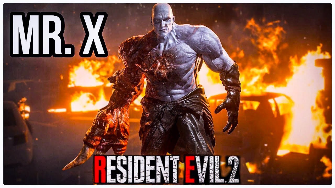 LEON VS MR.X PELEA FINAL COMPLETA - Resident Evil 2 Remake - Stiv JC ...