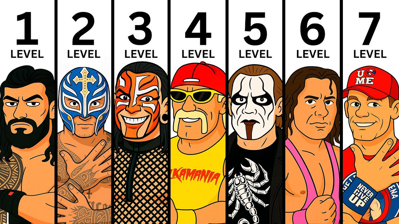 The 7 Levels of WWE Babyface - YouTube