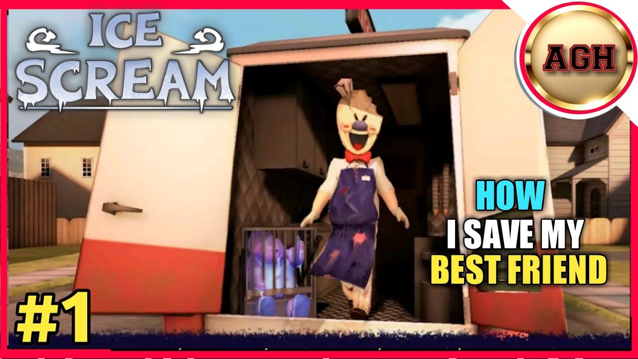 ROD KIDNAPPED MY BEST FRIEND | HORROR GAME | ICE 🧊 SCREAM 1 GAMEPLAY #1 ...