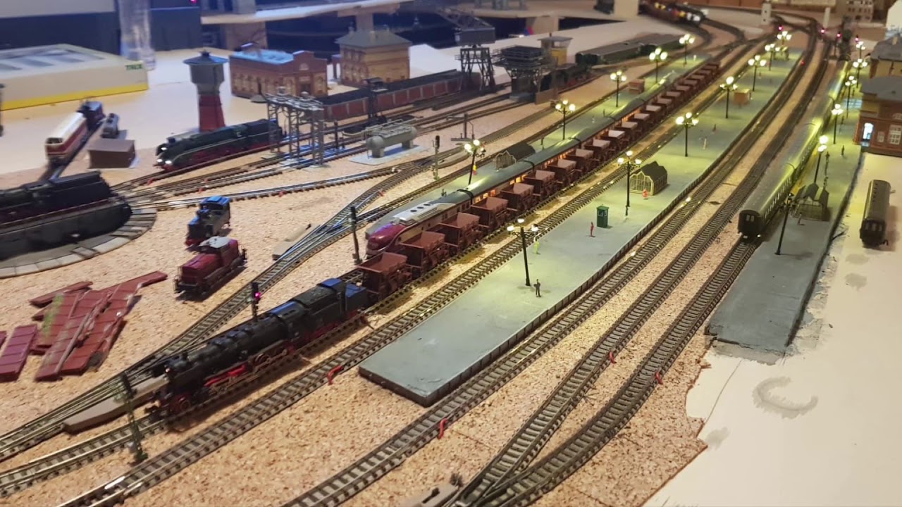 Update meine Spur N Anlage Kleiner Fahrtag - YouTube