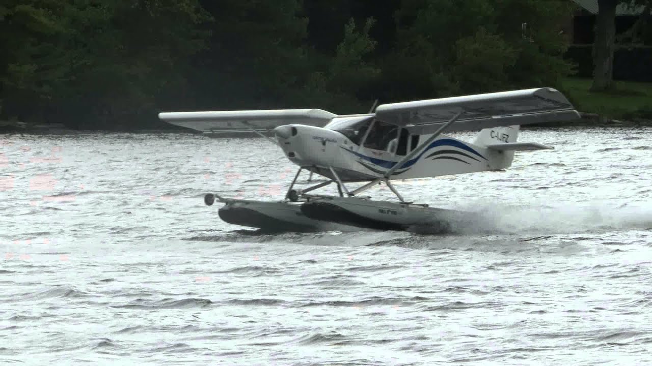 Zenair "CH750 Cruzer" on Floats - YouTube