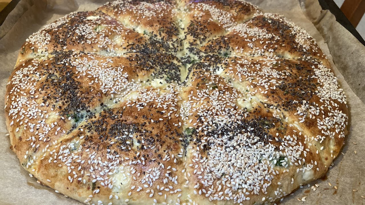 Pogaqe me djath me majdanoz receta me e shijshme dhe praktike!! - YouTube