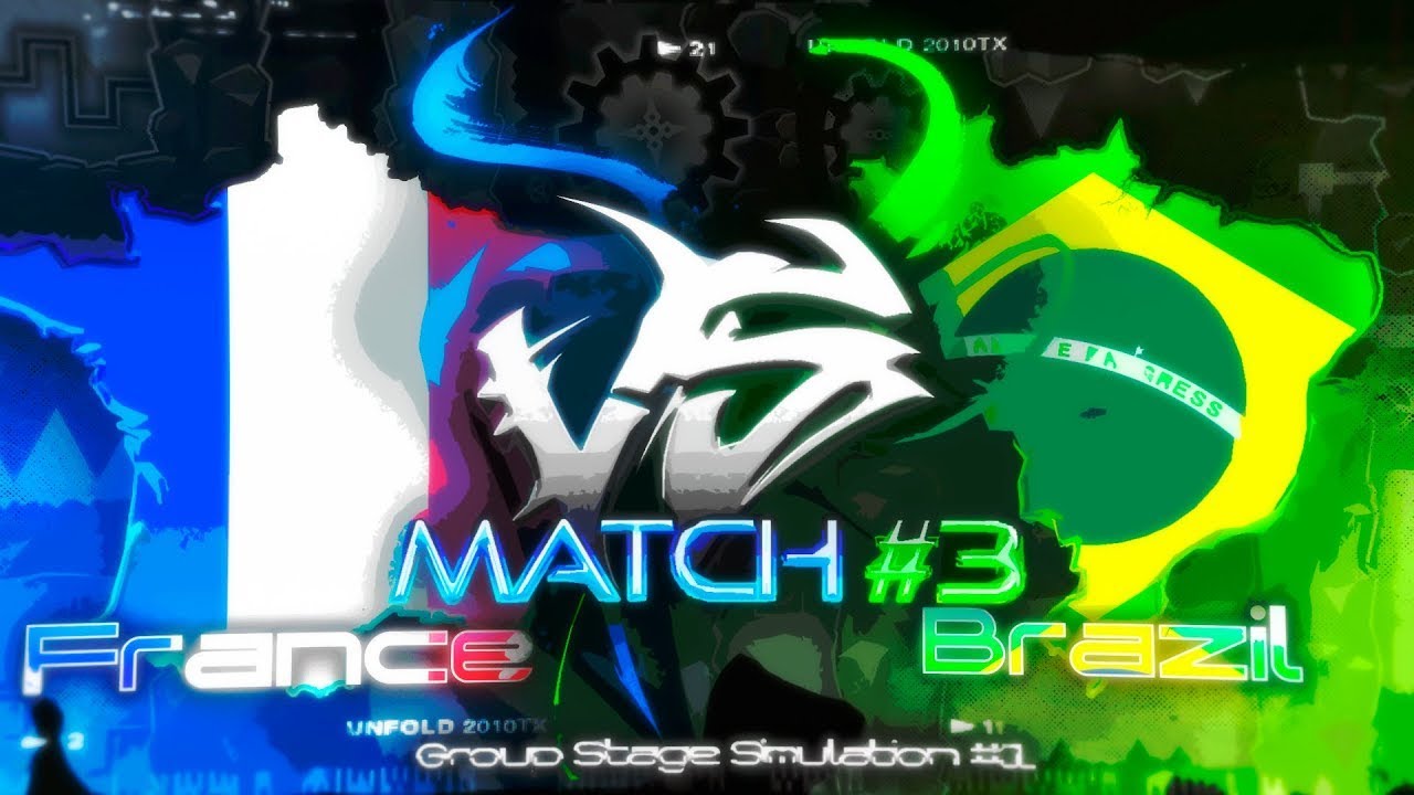 GDWT | Group Stage Simulation | Match #3 | France vs Brazil - YouTube