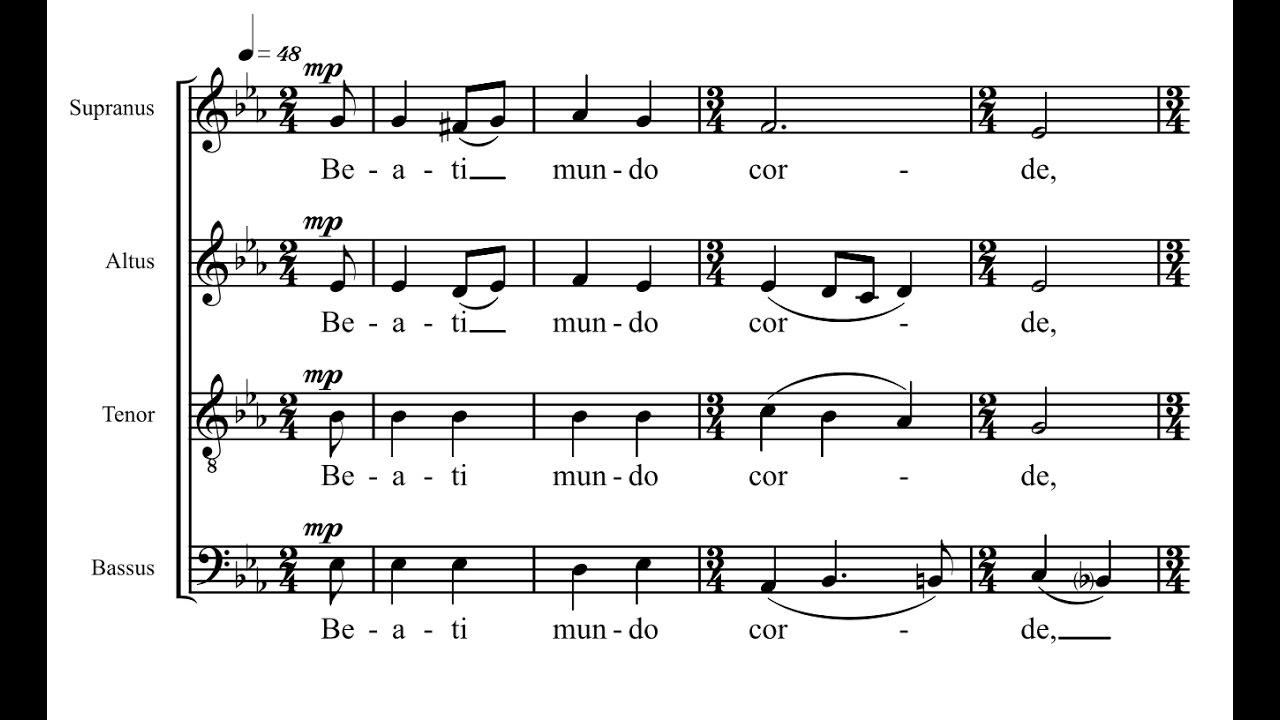 Beati mundo corde - Nobuaki Izawa - YouTube