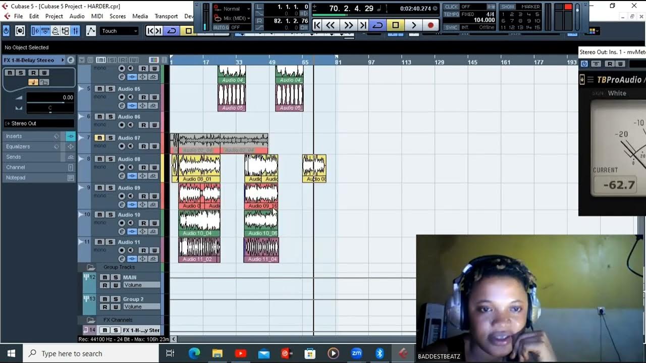 How to add fx channel on cubase - YouTube