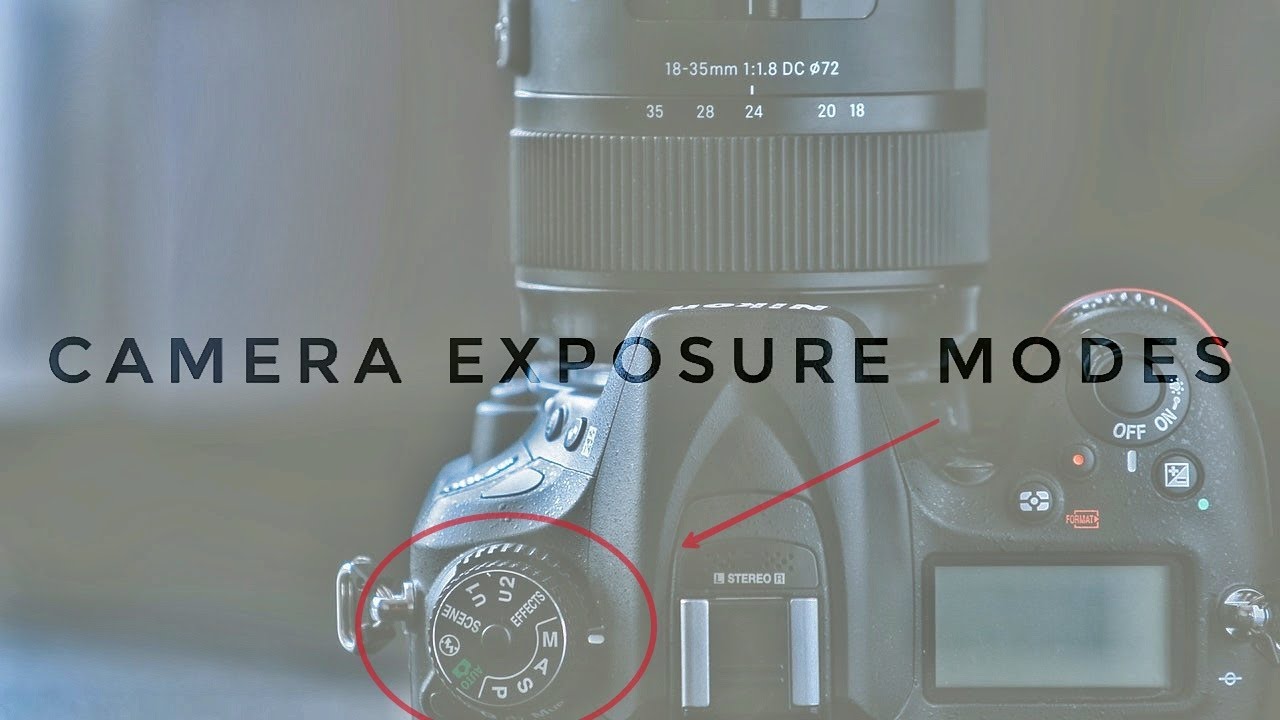 Camera Exposure modes (MANUAL AND AUTOMATIC) | Photography course for ...