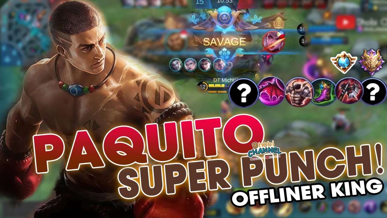 PAQUITO MOBILE LEGENDS | PAQUITO TOP GLOBAL | PAQUITO ML | poquito vs ...