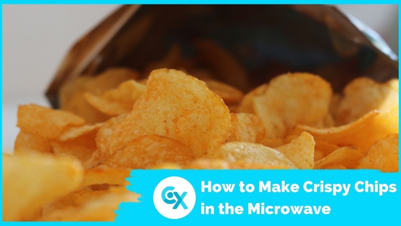 How to Make Crispy Chips in the Microwave - YouTube