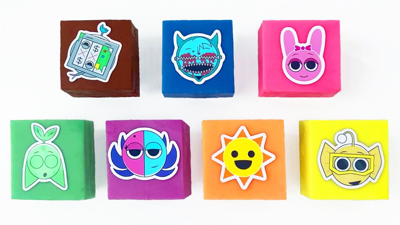 Sprunki Cubes! Which sprunki character will come out of the cubes ...