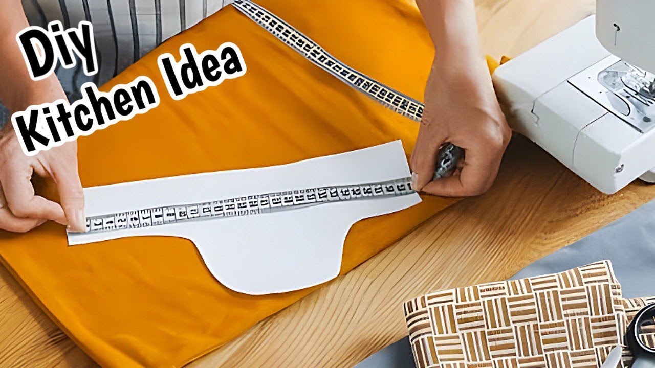 INDISPENSABLE SEWING PROJECT FOR YOUR KITCHEN | TIPS AND TRICKS - YouTube