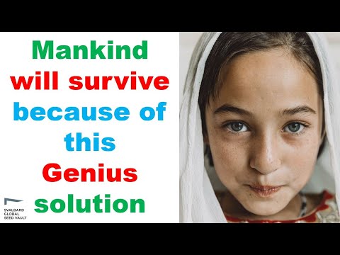 Mankind will survive because of this Genius solution - YouTube