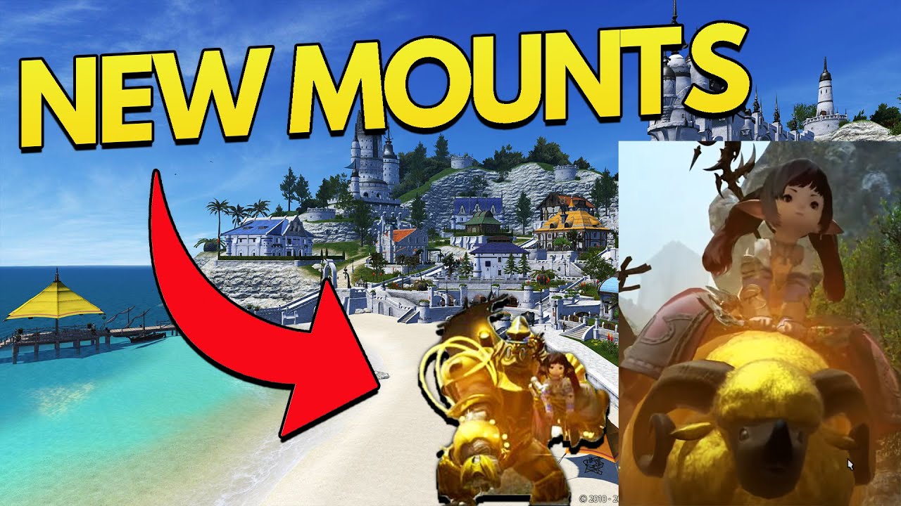 Brand New Mounts/Minions & Quality of Life updates in FFXIV that will ...