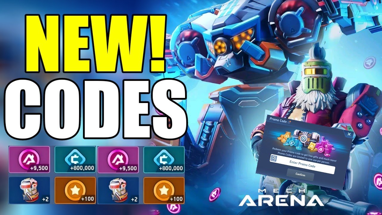 *New* Promo Code Mech Arena Codes 1 January 2026 || Mech Arena Promo ...