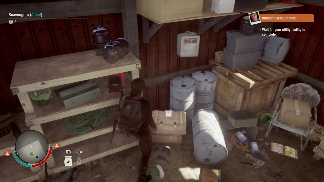 State of Decay 2 - Builder Useful Utilities: Build a Facility: Survivor ...