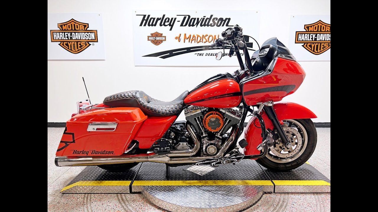 2008 ROAD GLIDE FLTR MIRAGE ORANGE PEARL 608454E - YouTube
