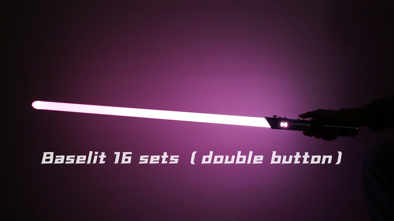TXQSABER / Baselit 16 sets （double button）Operation display - YouTube