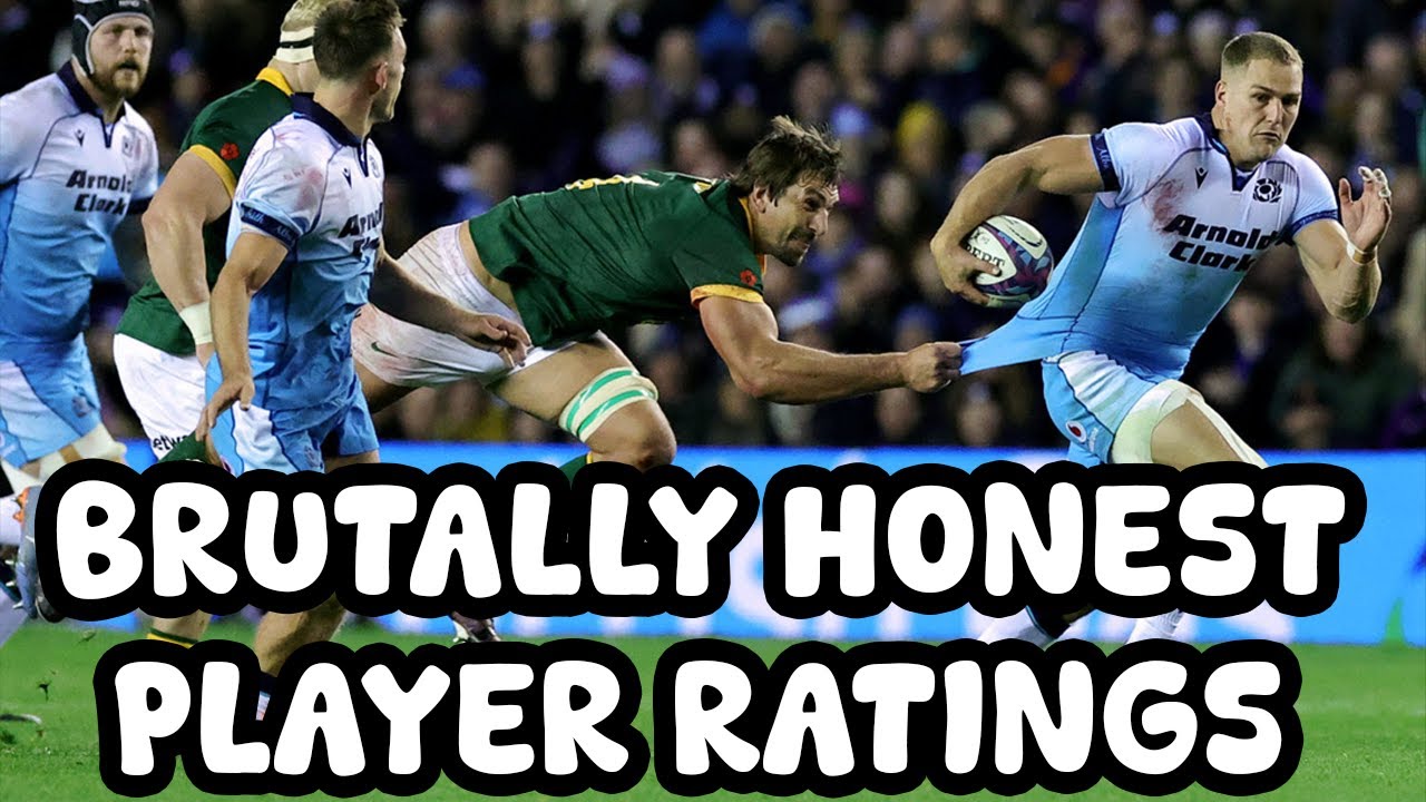 SPRINGBOKS PLAYER RATINGS vs Scotland - 2024 - YouTube