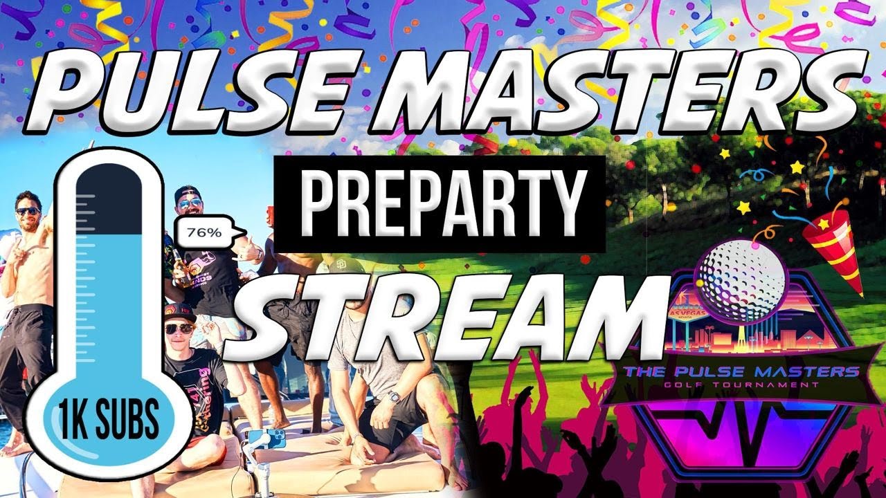 Pulse Masters Preparty Stream - 1 more week - Road to 1k Subs - YouTube