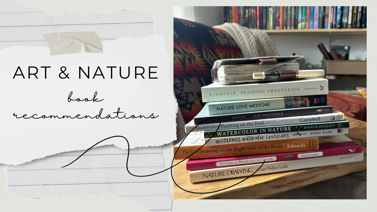 My Favorite Nature Journaling and Drawing Books! - YouTube