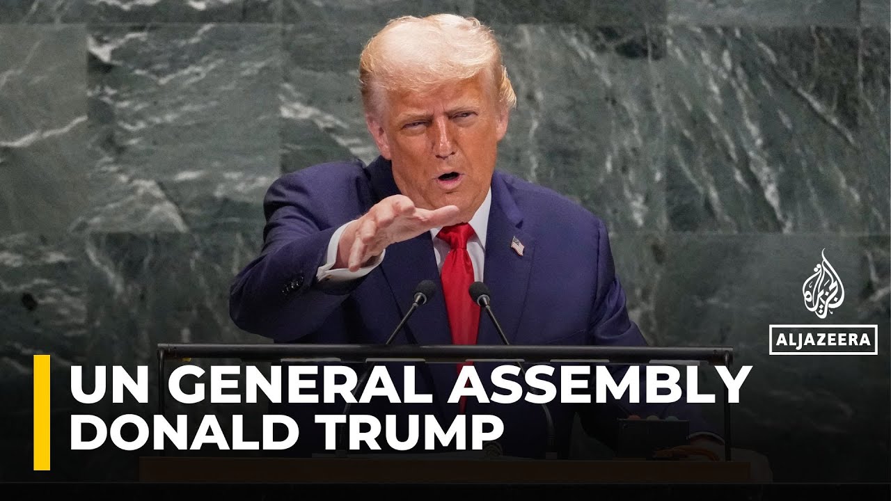 Trump says UN is 'empty words, and empty words don't solve wars' in ...