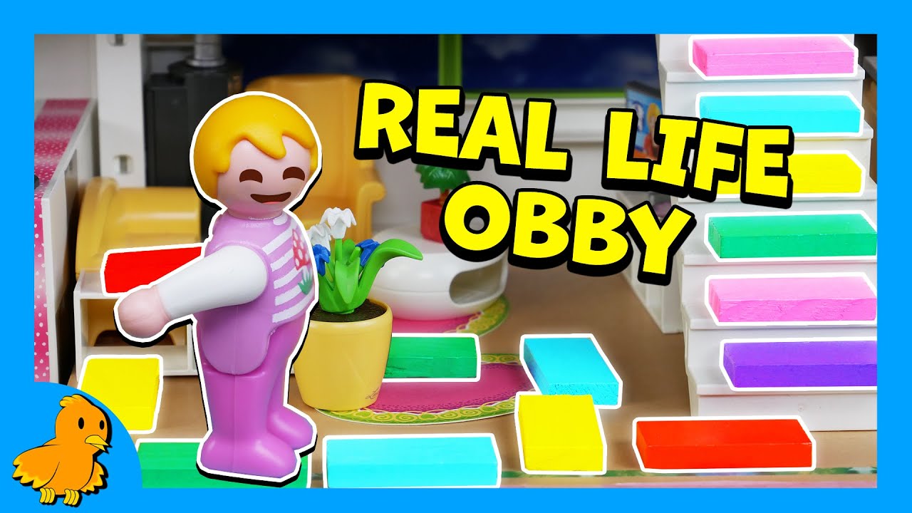 Playmobil Film REAL LIFE OBBY in der LUXUSVILLA! Lea muss entkommen ...