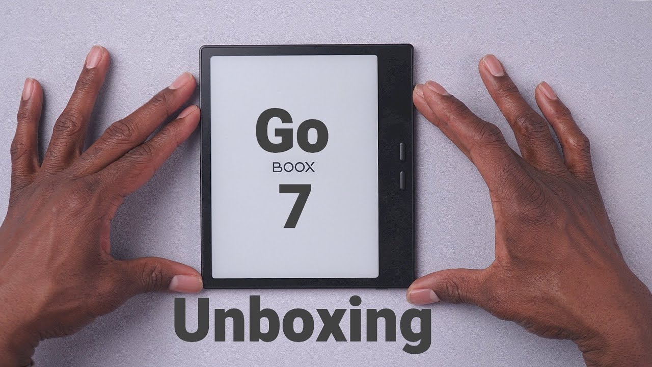 Boox Go 7: eReader Unboxing/First Impressions - YouTube