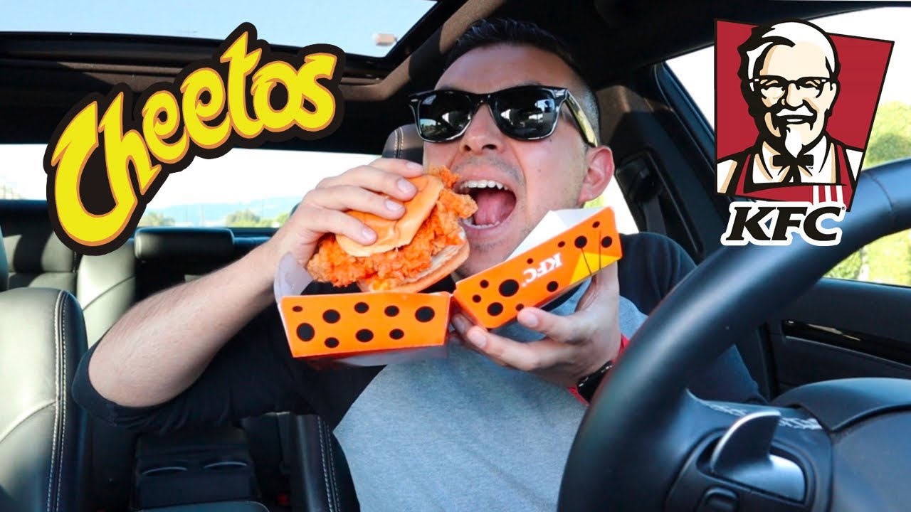 Cheetos Sandwich, Cheetos Nuggets & Cinnabon Biscuit! | KFC REVIEW ...