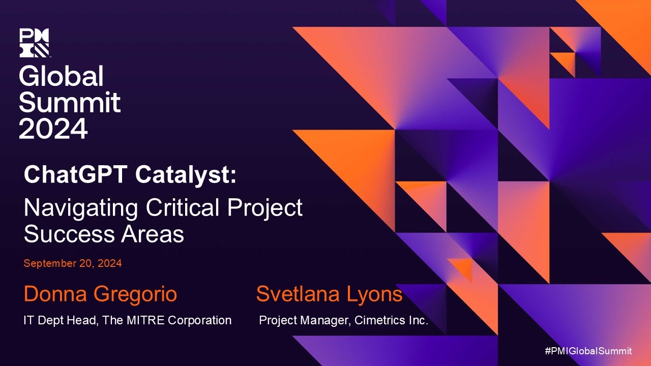 ChatGPT Catalyst: Navigating Critical Project Success Areas - YouTube