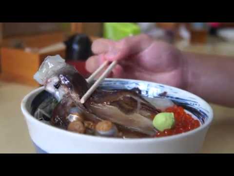 Traditional Japanese Dish Features Dancing Squid! - YouTube