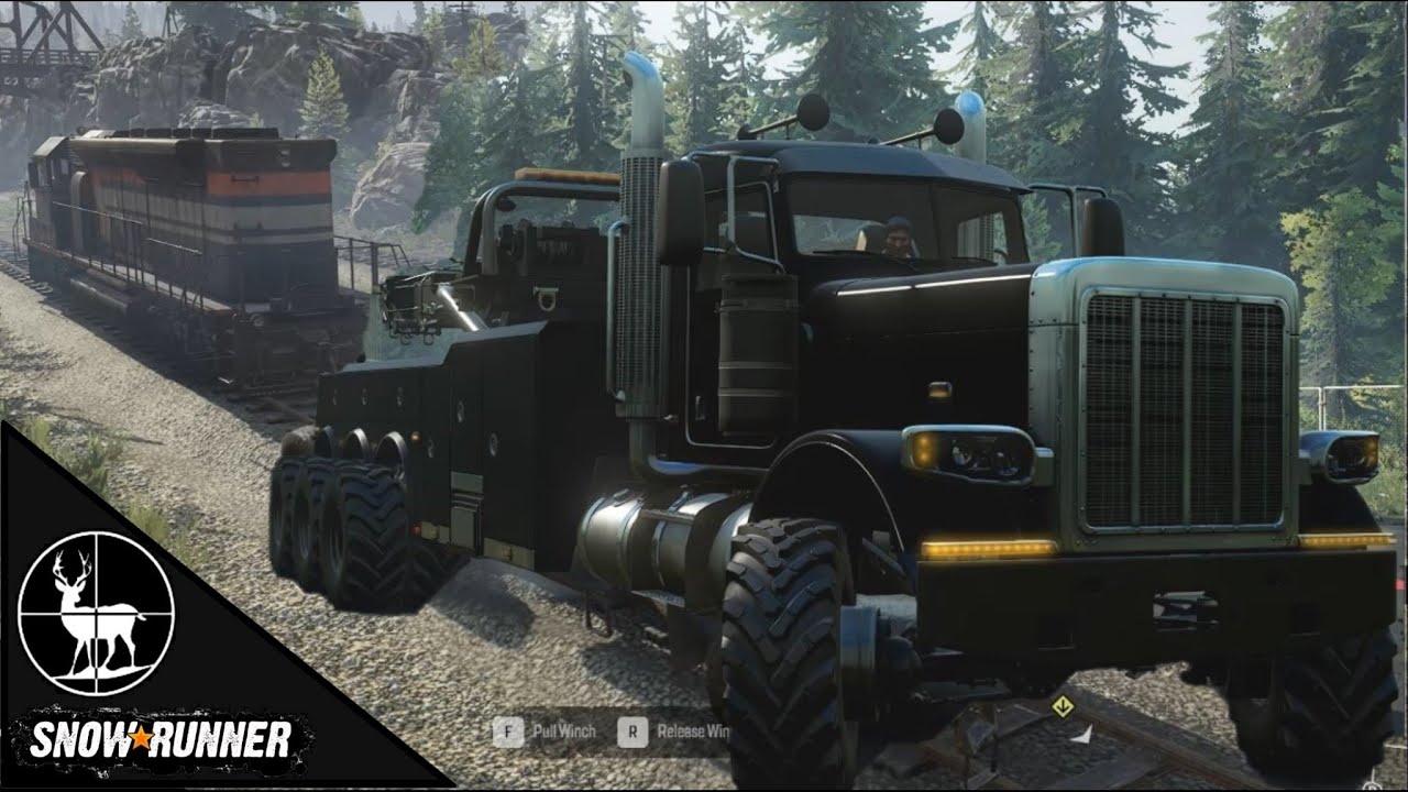 TRAIN REPO! SnowRunner Wisconsin DLC (PTS) - YouTube