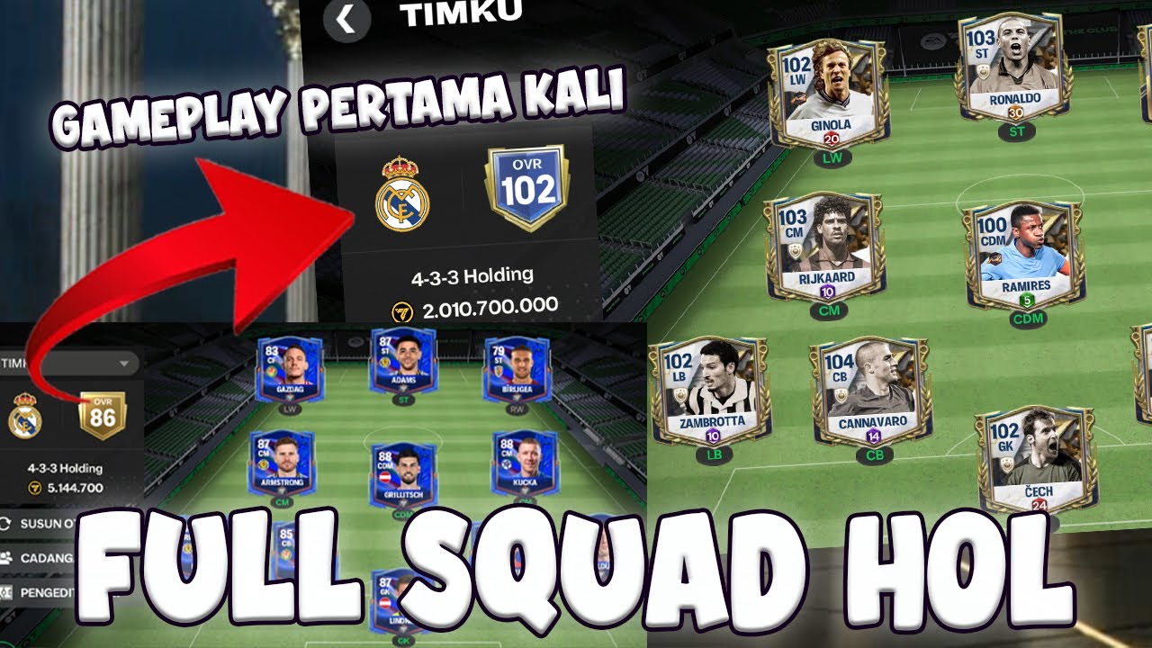 BUAT FULL SQUAD HOL UNTUK PUSH RANK RIVAL DIVISI!! GAMEPLAY PERTAMA ...