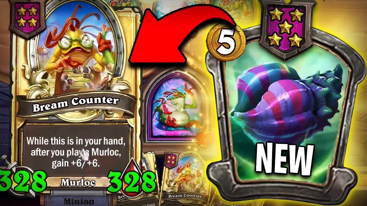 The PERFECT Murloc Hand! | Hearthstone Battlegrounds - YouTube