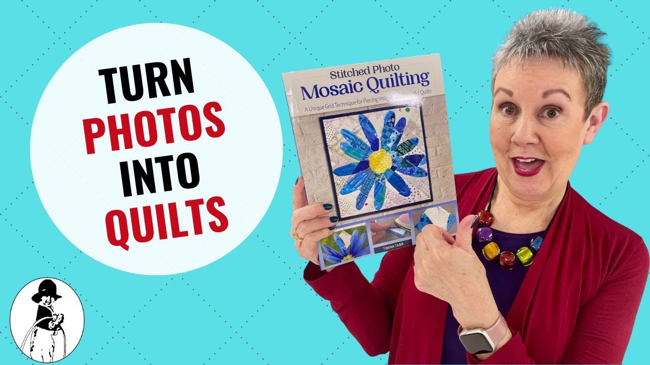 How to Turn Photos into Quilts - Stitched Photo Mosaic Quilting by ...