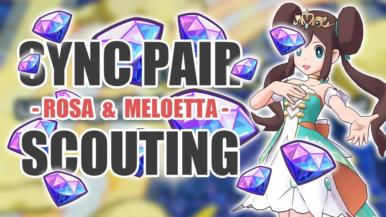 [Pokemon Masters EX] MERRY MELOETTIC CHRISTMAS | Sync Pair Scout - Rosa ...