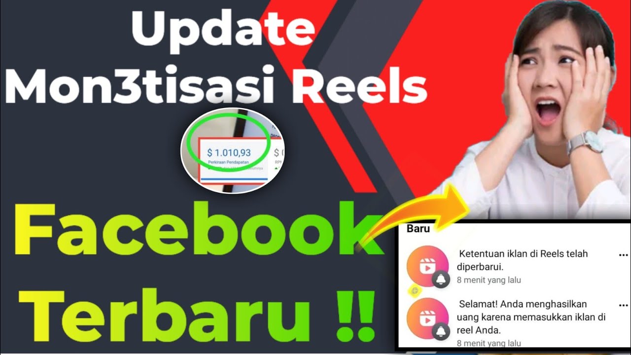Update Terbaru Monetisasi FB Tips Berhasil Di Reels Facebook - YouTube