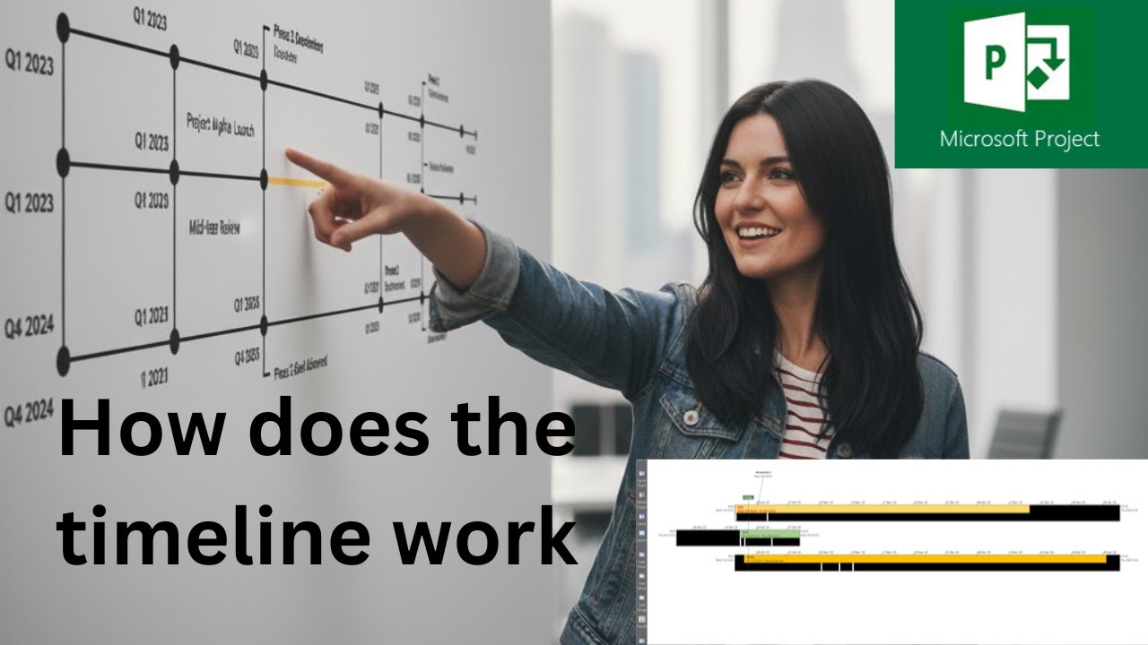 How to Make Timelines in Microsoft Project Fast! - YouTube