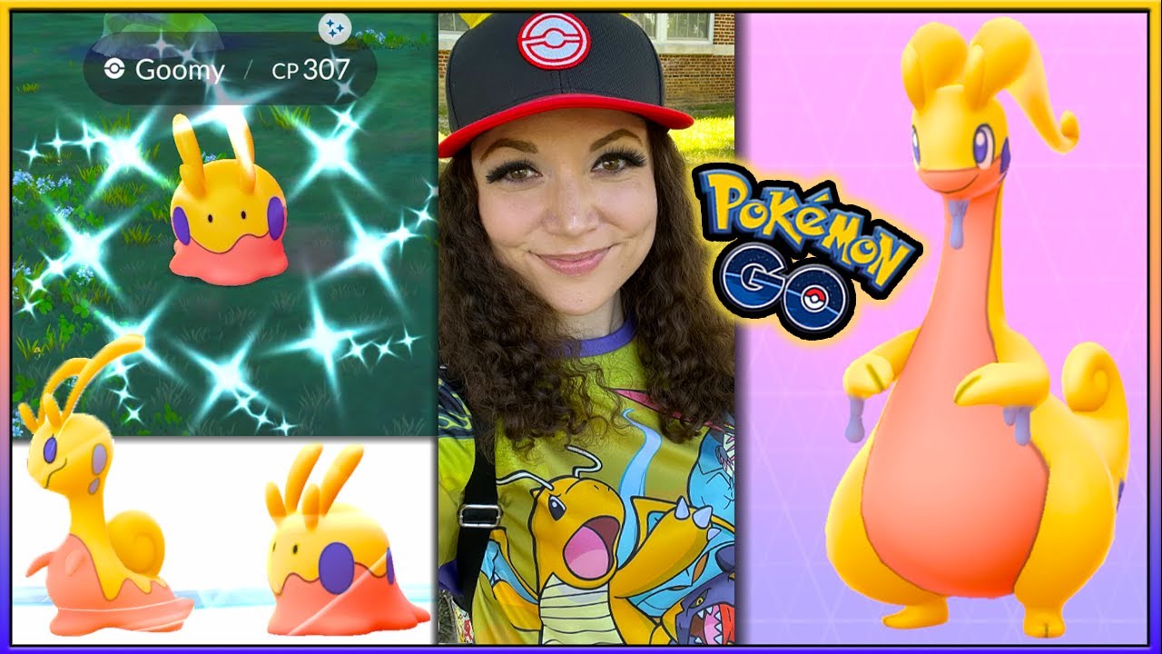 SHINY GOOMY COMMUNITY DAY POKÉMON GO! - YouTube