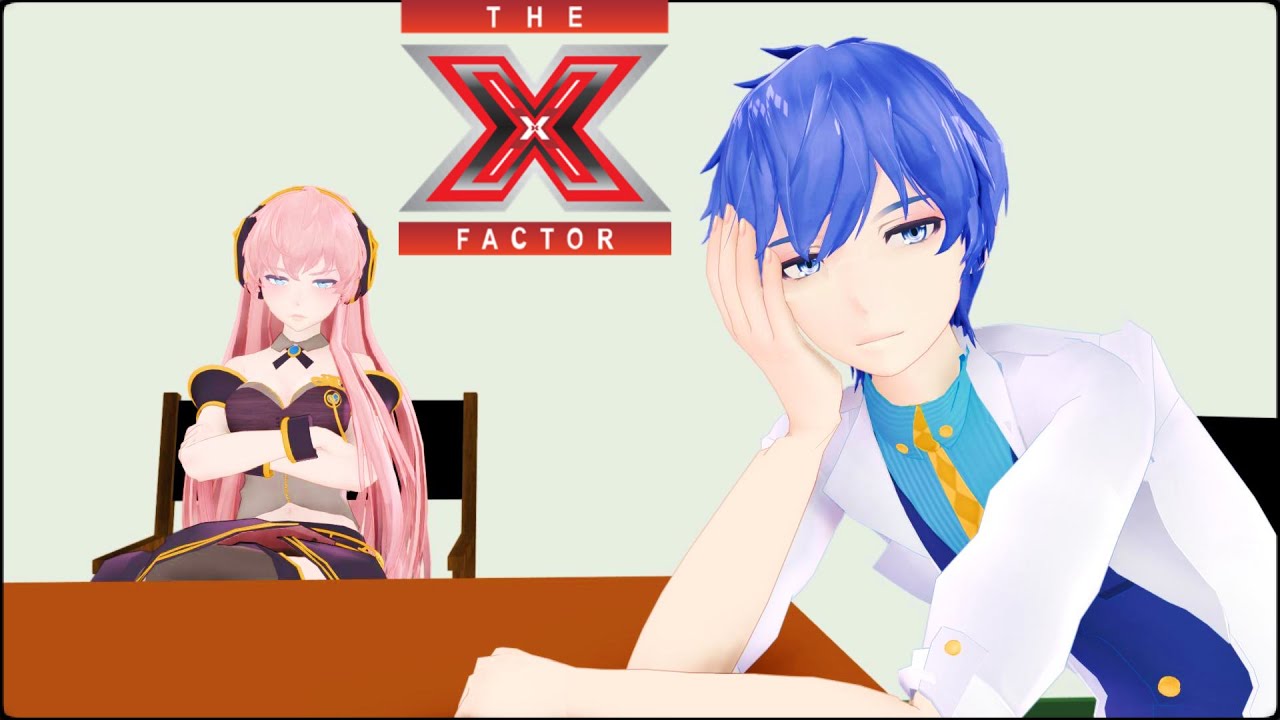 [MMD Talkloid] Miku's X Factor audition - YouTube