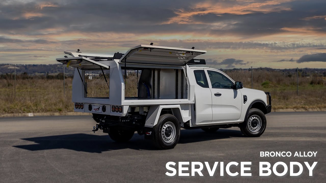 Next-Gen Ranger with an Alloy Service Body - YouTube