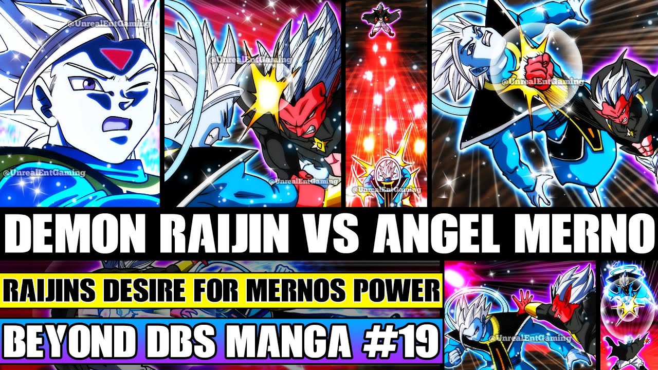 Beyond Dragon Ball Super Demon Raijin Vs Angel Merno! Raijins Desire ...