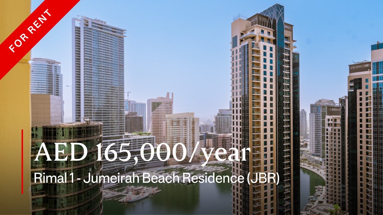 High Floor 2-Bed Apartment with Marina Views in Rimal 1, JBR - YouTube