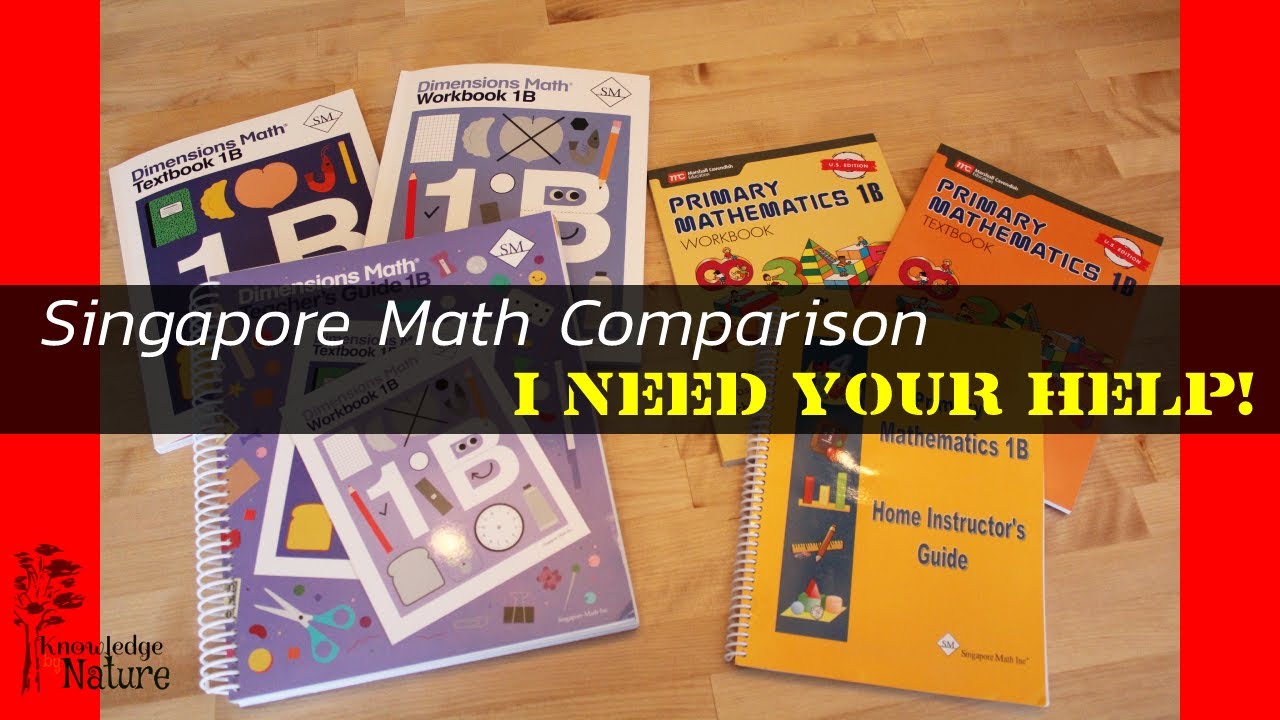 SINGAPORE MATH || DIMENSIONS MATH VERSUS PRIMARY MATHEMATICS ...
