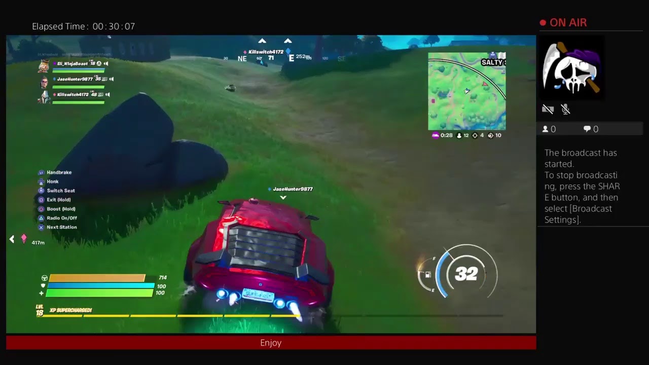 Playing Fortnite (No commentary) - YouTube