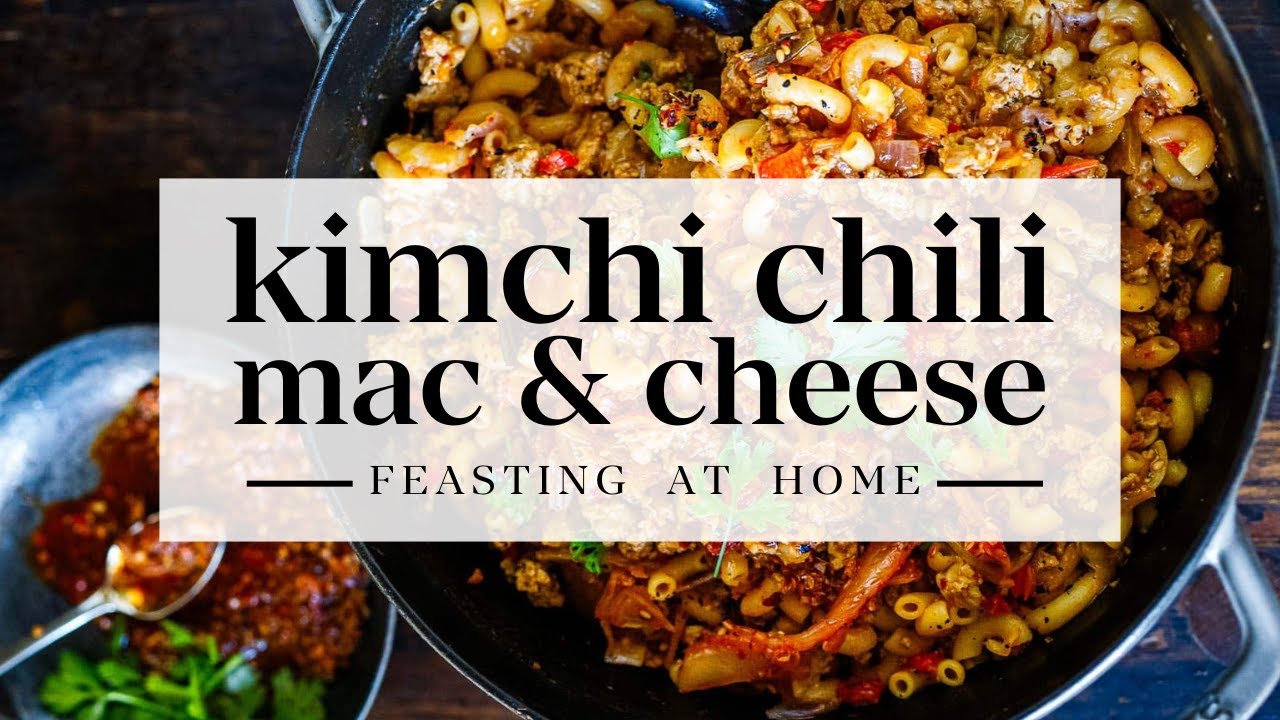 Ultimate spicy comfort food: Kimchi Chili Mac & Cheese - YouTube