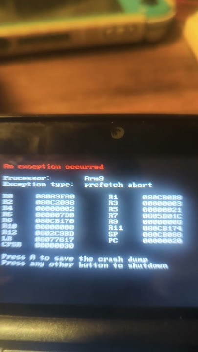 Trying to mod my 3DS and this error keeps popping up whenever I go to ...