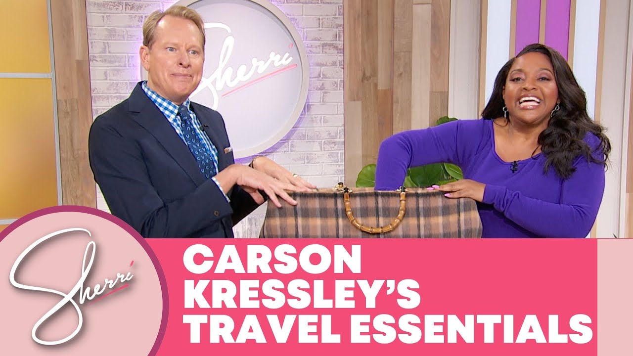 What to Pack | Travel Essentials | Carson Kressley | Sherri Shepherd ...